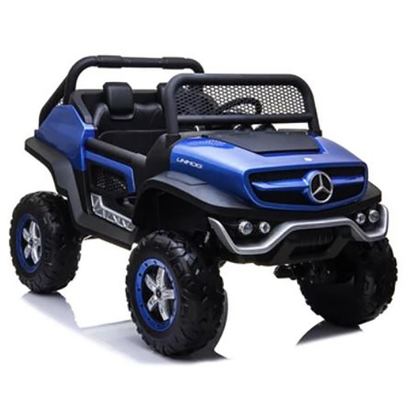 Buy Licensed Mercedes BENZ Dragoon 12V Truck blue online for Kids