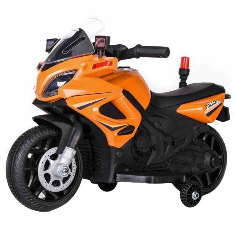 Buy Ride On Dash Bike With Siren Light Orange online for Kids