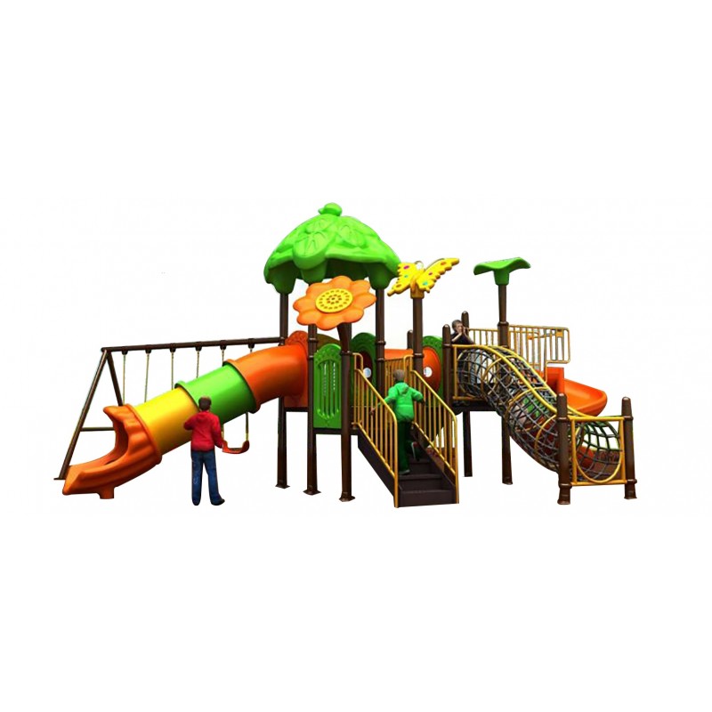 Buy Mega Backyard Adventure swings and Tube slides online for Kids